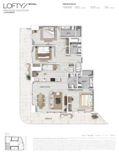 Penthouse – Lofty Brickell