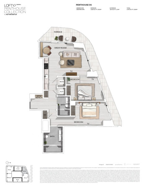 Penthouse - Lofty Brickell